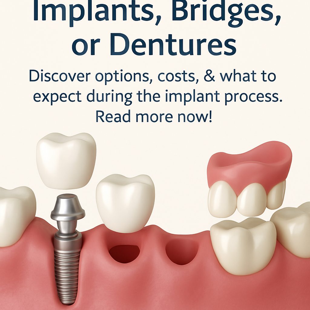 How To Fix A Missing Tooth? Dental Implants Are A Great, Long Lasting ...